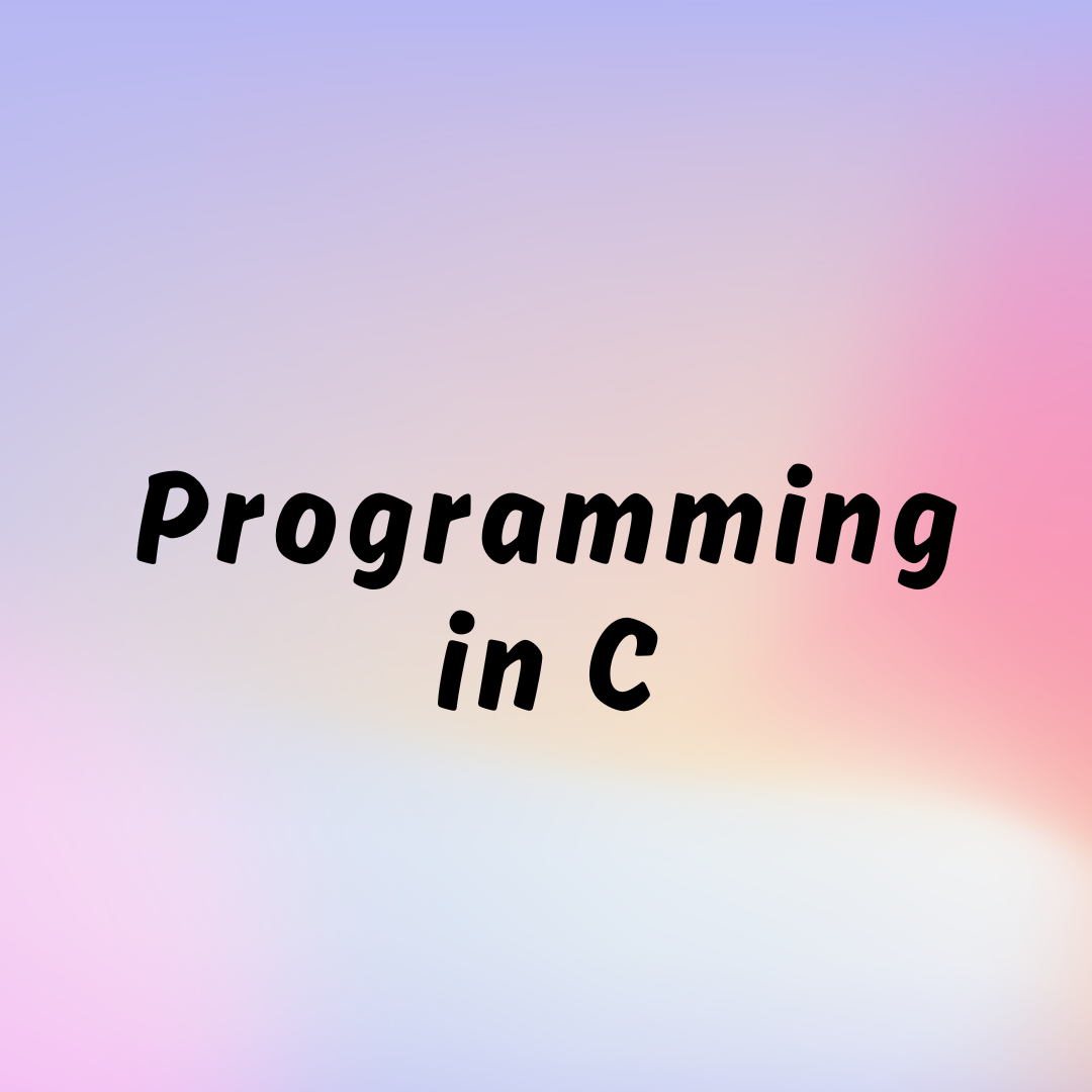 Programming in C – Kaliyona